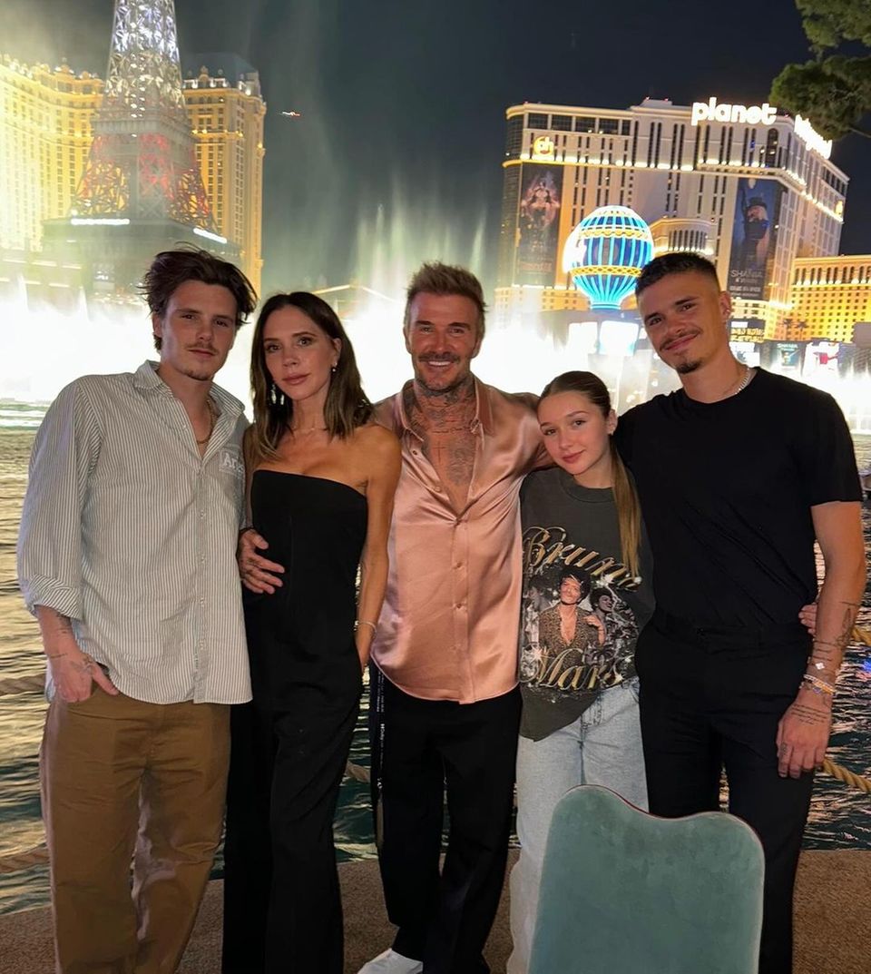 Familie Beckham: Die besten Fotos von David, Victoria und ihren Kindern ...