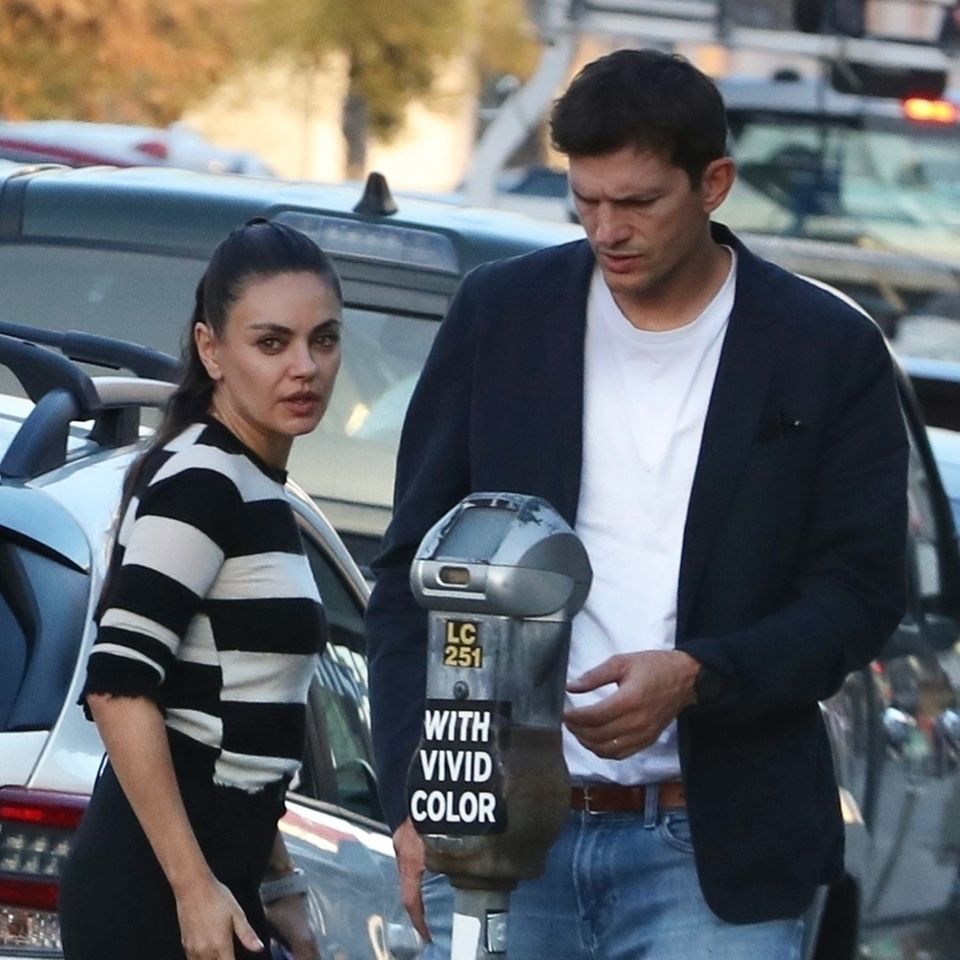 Ashton Kutcher + Mila Kunis: Nach Krisengerüchten! Bei Ausflug mit Sohn ...