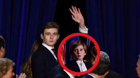 Barron Trump: 3 Veränderungen, die in der Wahlnacht auffallen | GALA.de
