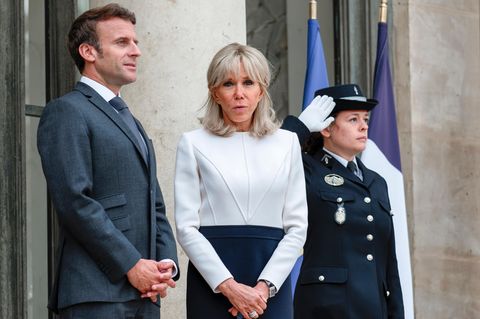 Brigitte Macron Haare 2022