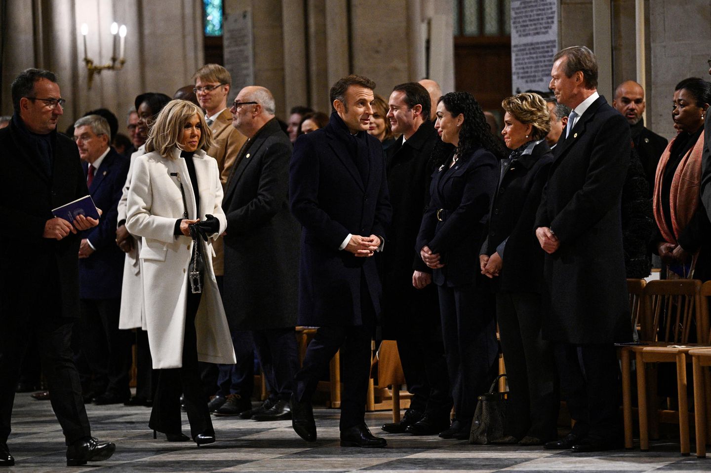 Kathedrale Notre-Dame: Die schönsten Gäste-Looks der Wiedereröffnung ...