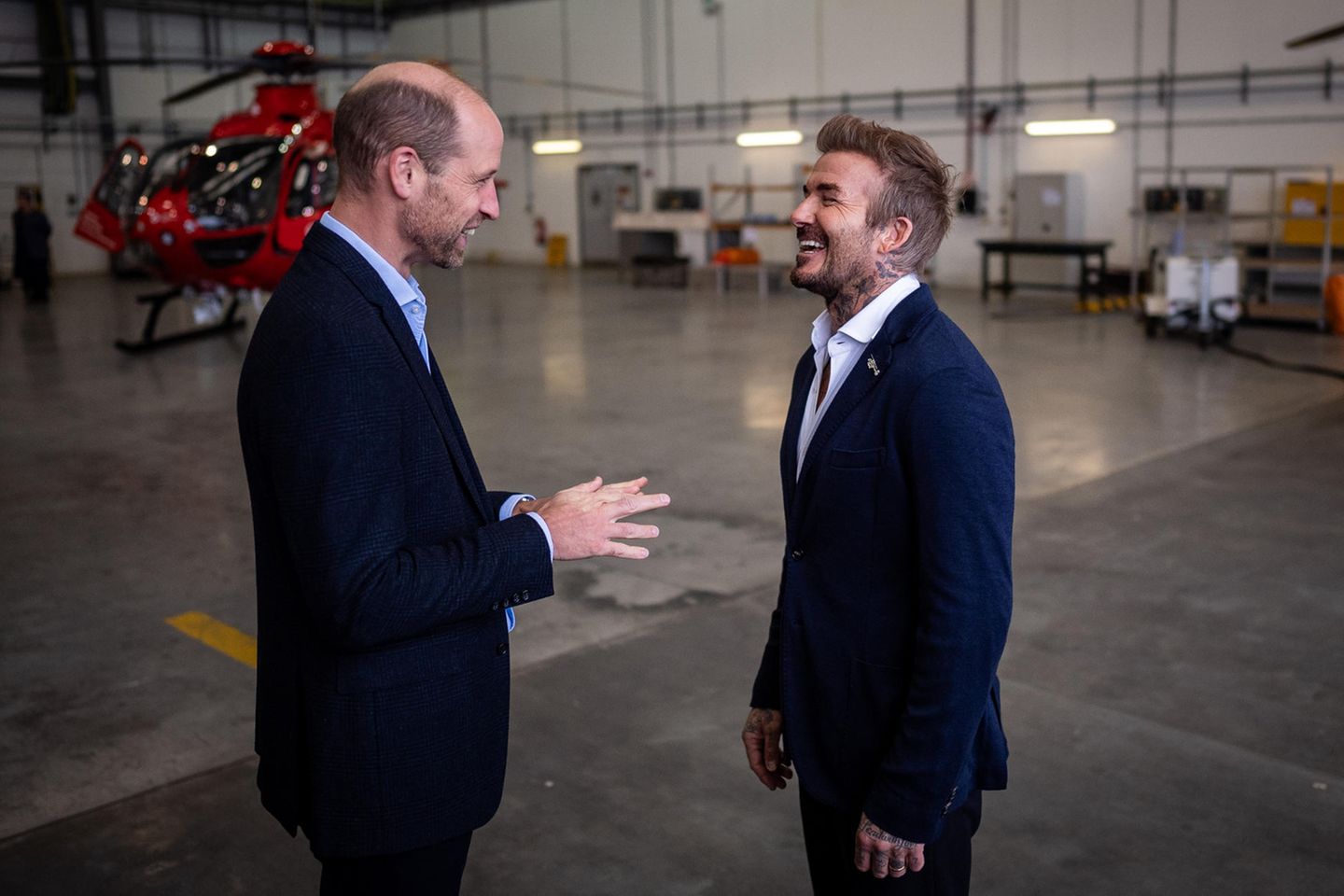 Prinz William + David Beckham: Ziemlich beste Freunde | GALA.de