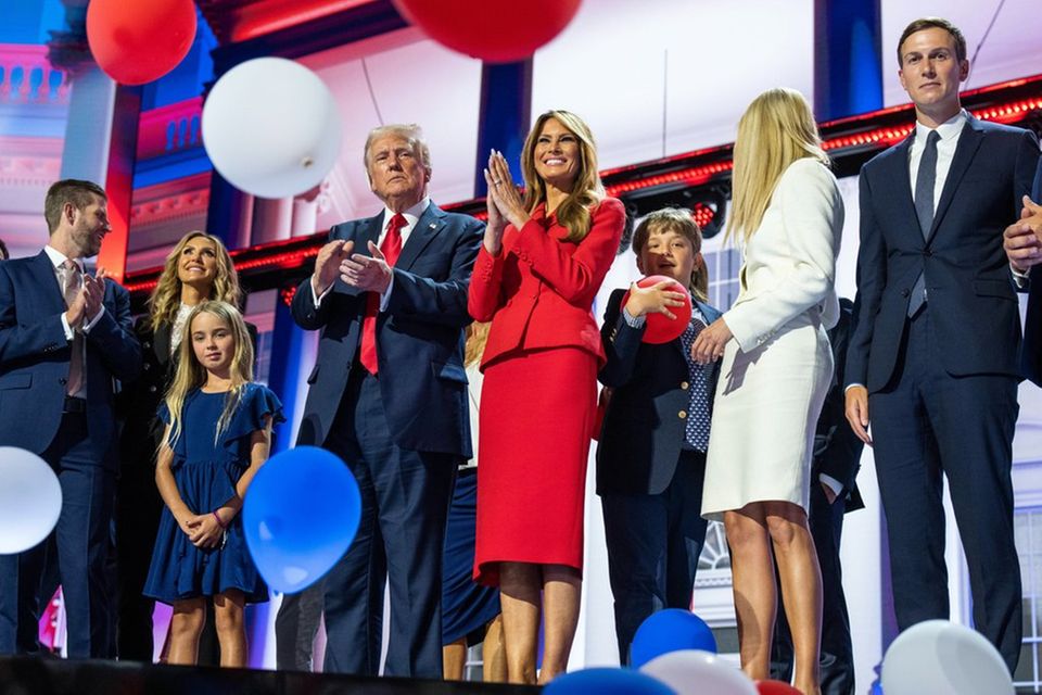 Donald Trump: First Family ist zurück im Weißen Haus | GALA.de