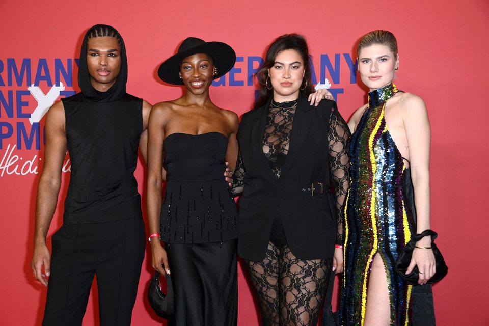 "Germany's next Topmodel": Vorjahressieger auf dem roten Teppich | GALA.de