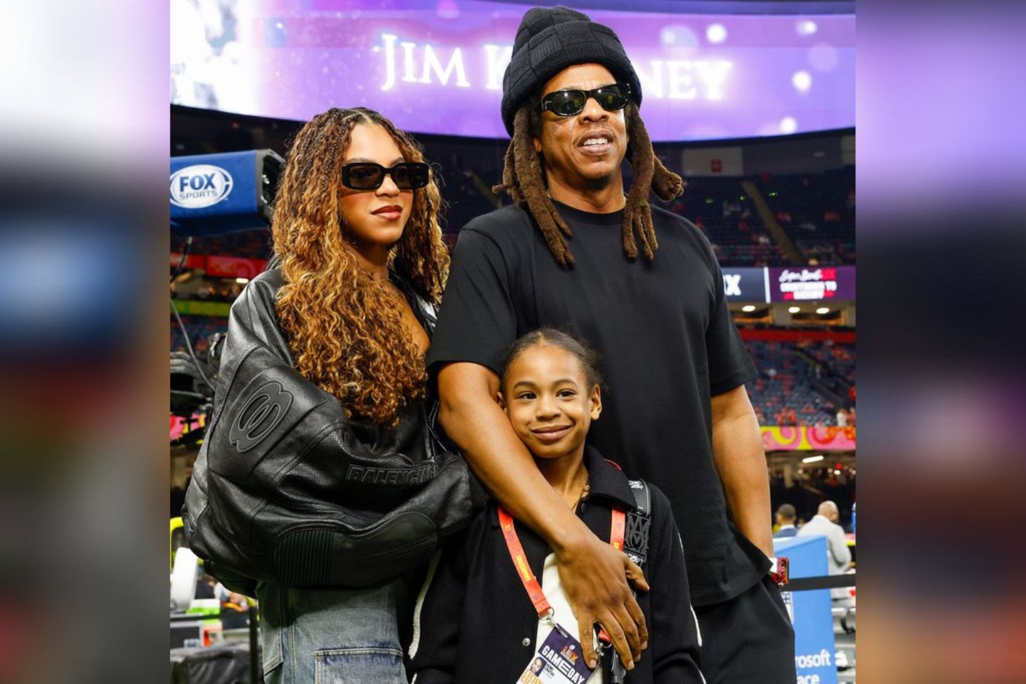 Blue Ivy mit Papa Jay-Z beim Super Bowl: Sie sieht aus wie Mama Beyoncé