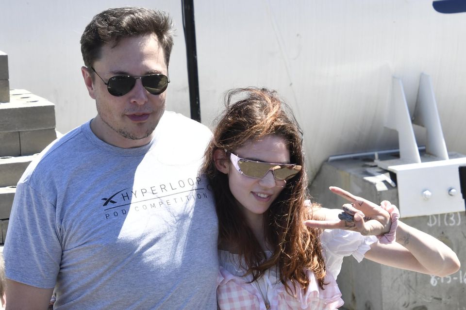 Elon Musk brachte Sohn gegen den Willen seiner Ex Grimes zu Trump | GALA.de