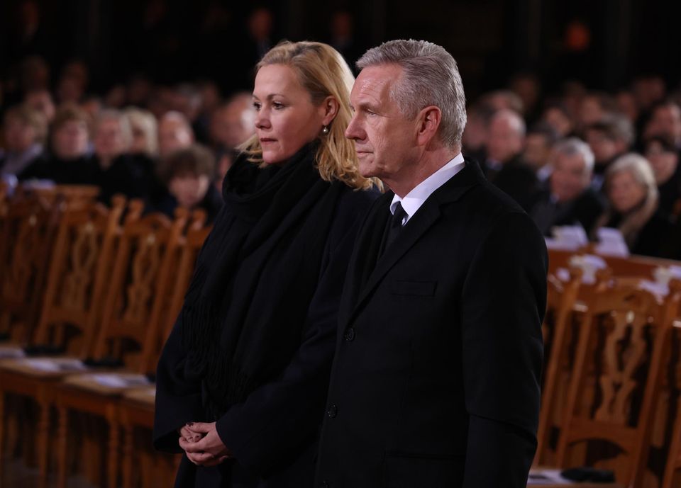 Horst Köhler: Die Bilder vom Staatsakt für den ehemaligen ...