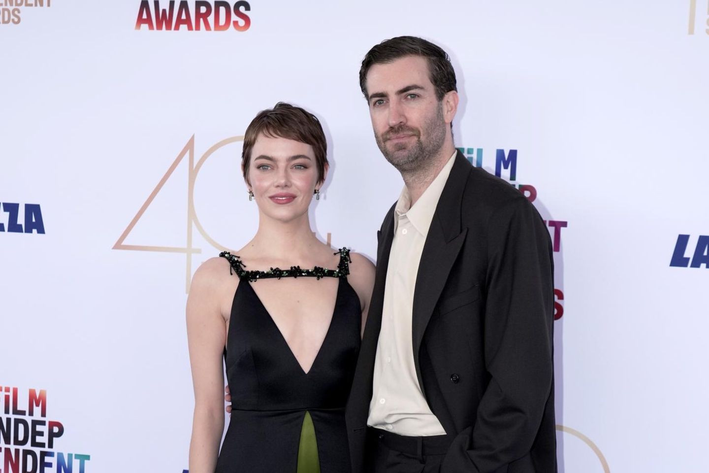 Emma Stone Blaues Kleid Vorname Fake! Emma Stone Will Ihren Richtigen