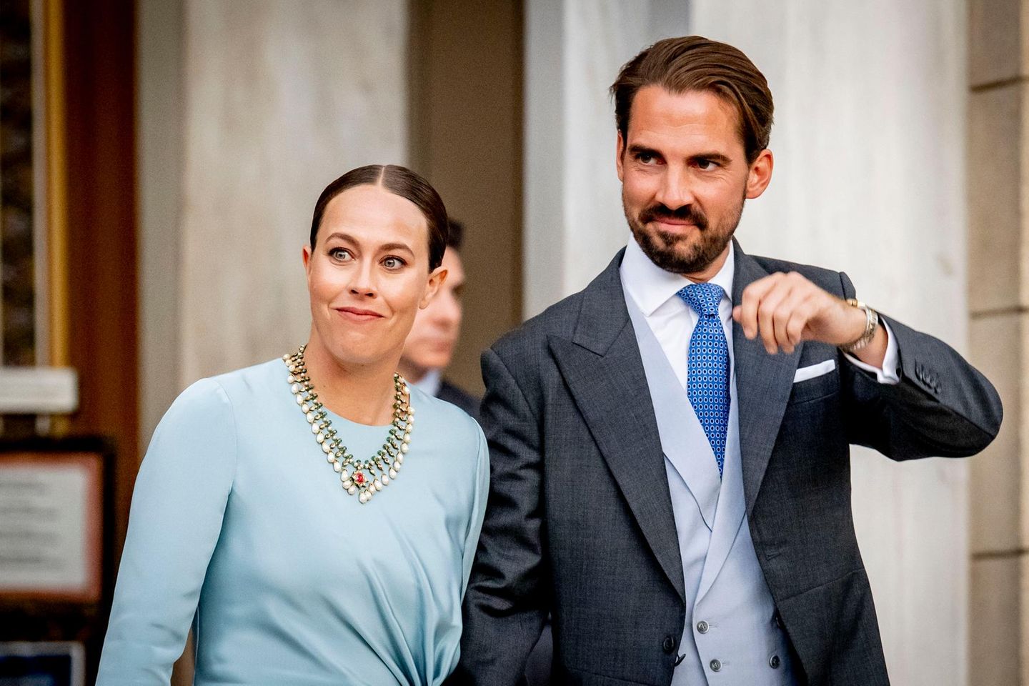 Prinz Nikolaos: Auf DIESES Paar musste er bei seiner Hochzeit ...