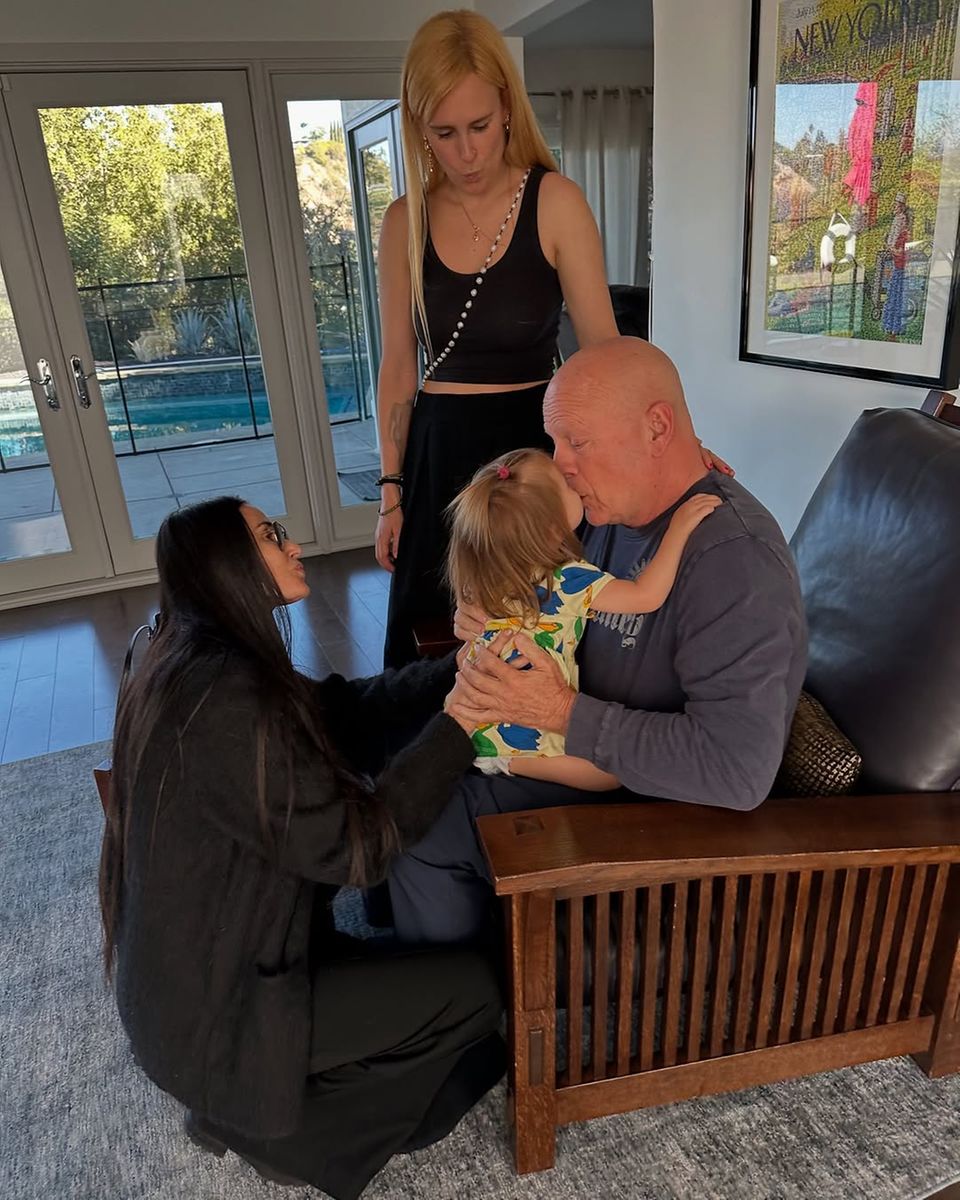 Demi Moore + Bruce Willis + Emma Heming: Patchwork de luxe | GALA.de