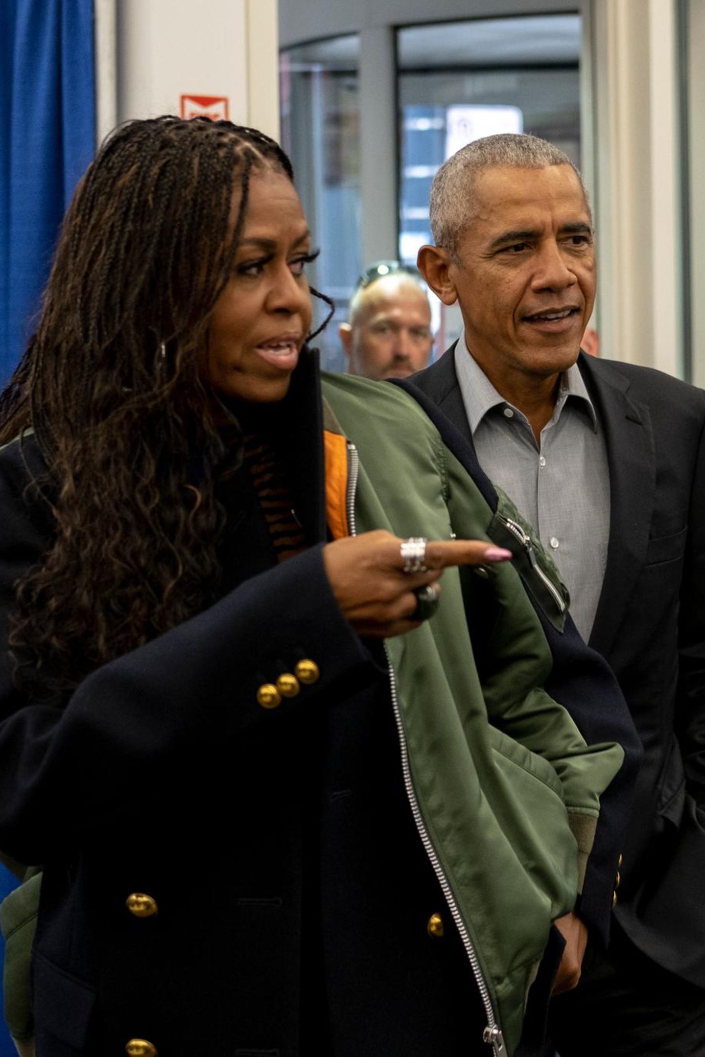 Michelle Obama Barbone Barack + Michelle Obama: Bei Den US Open