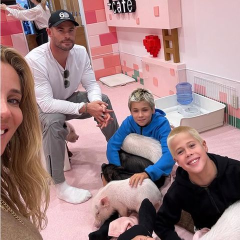 Elsa Pataky + Chris Hemsworth: Süß, süßer, Familie Hemsworth | GALA.de