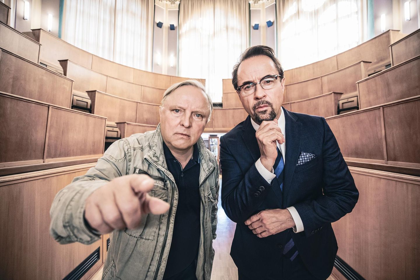 "Tatort" aus Münster: Jan Josef Liefers und Axel Prahl reflektieren ...