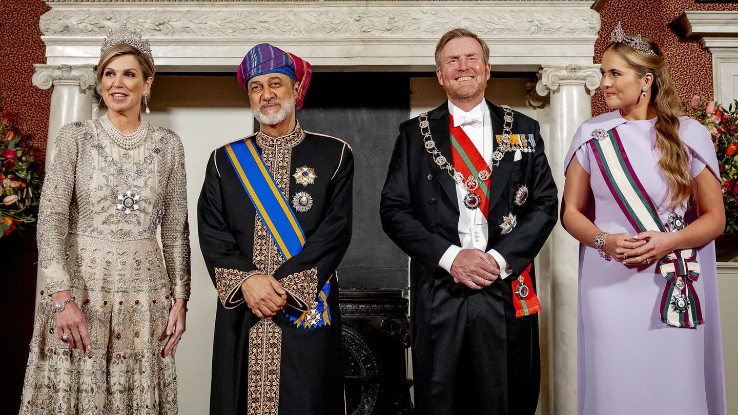 Die niederländische Königsfamilie empfängt Staatsbesuch aus Oman | GALA.de