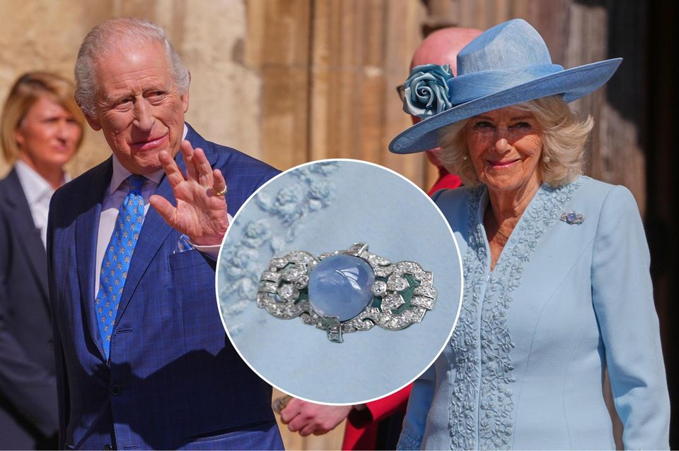 Ostergottesdienst 2025 – untypische Schmuckwahl für Prinzessin Anne ...