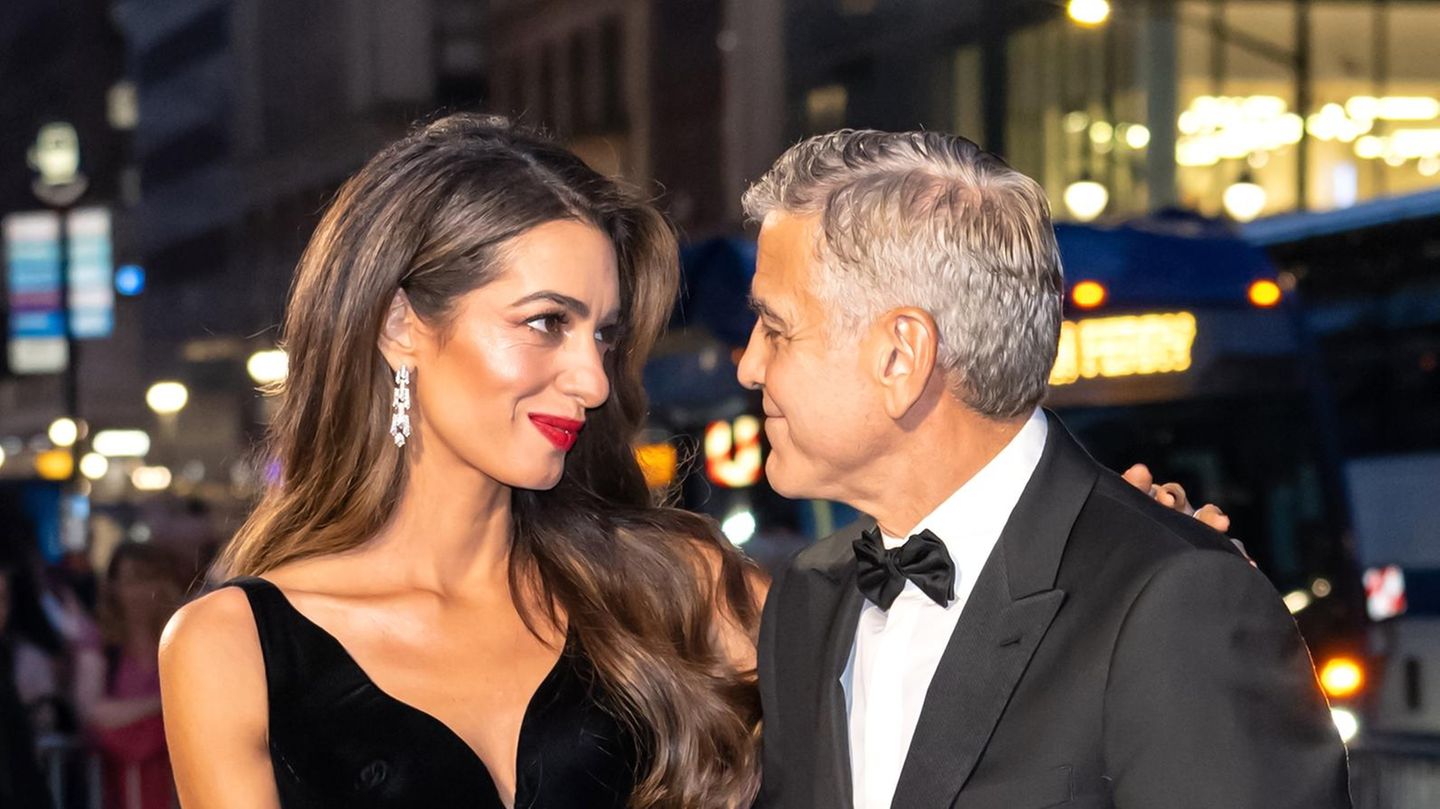 George Clooney und seine Amal haben sich noch nie gestritten
