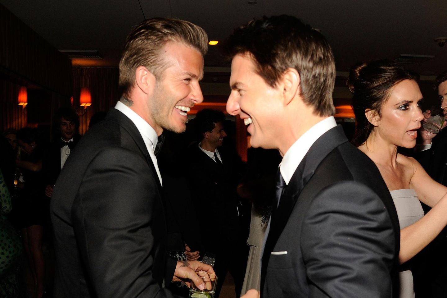David Beckham: Tom Cruise war besondere Stütze beim Champions-League ...