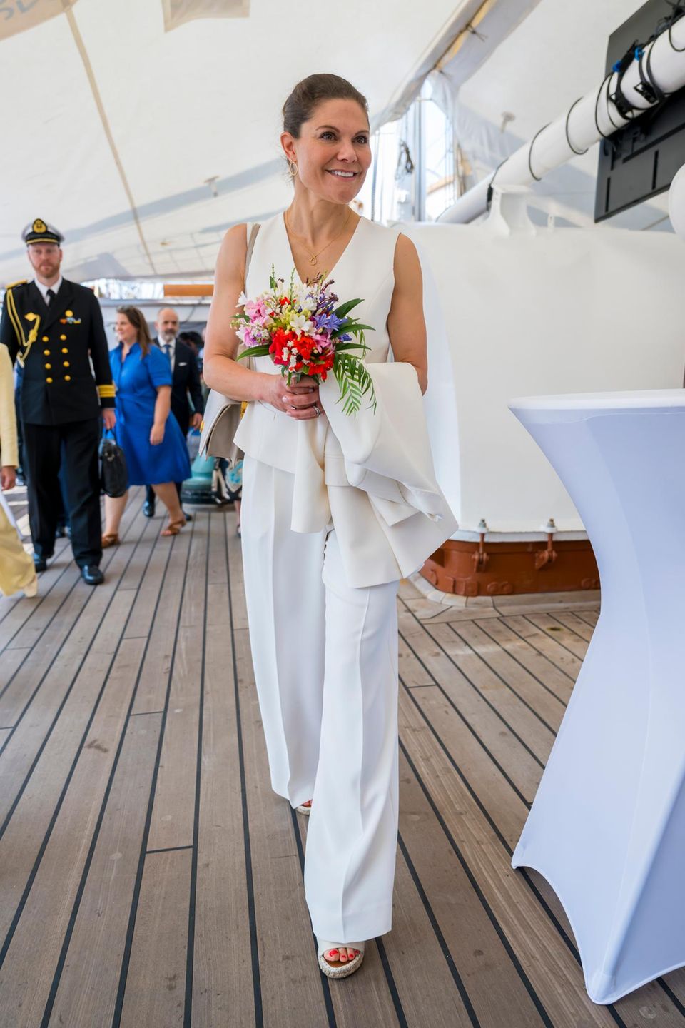 Prinzessin Victoria: Modisch steht bei ihr der Nationalfeiertag schon ...