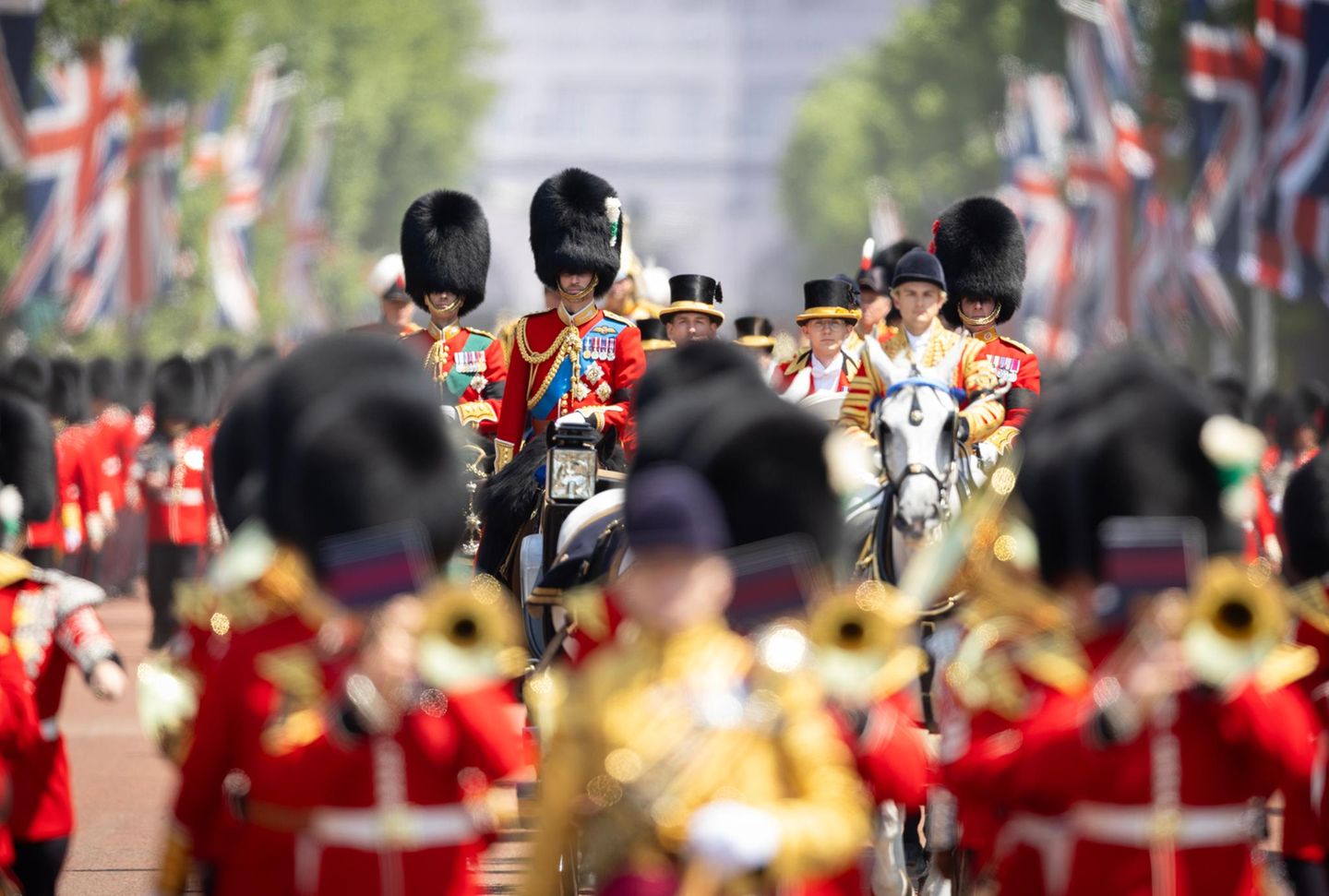 Royal Family feiert Trooping the Colour: Die besten Bilder der ...