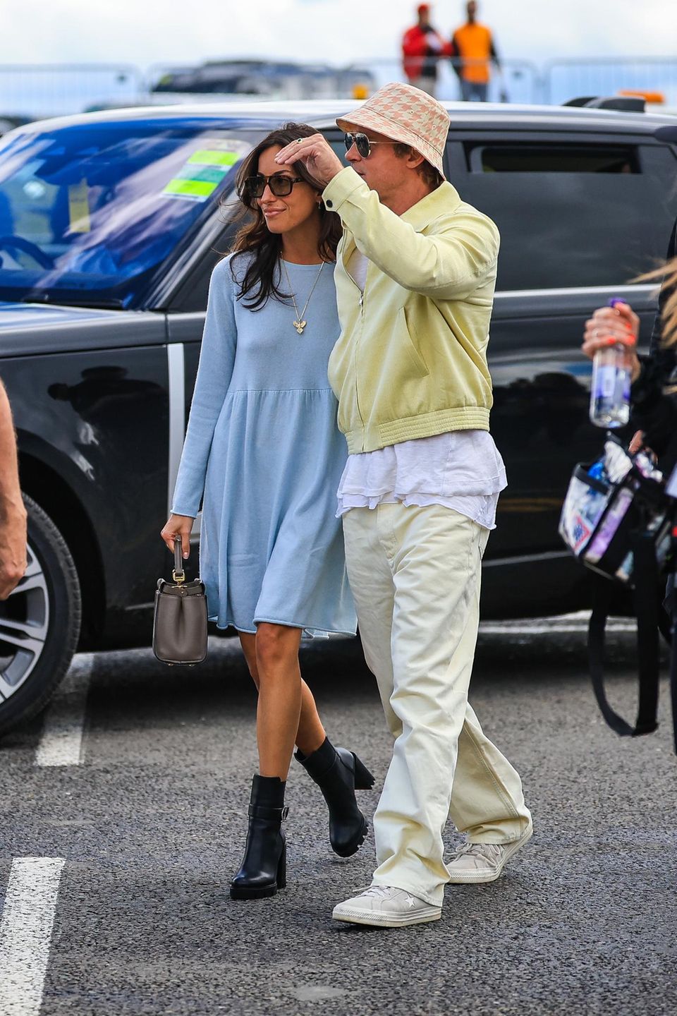 Brad Pitt und Ines de Ramon verbringen ein romantisches Wochenende in ...