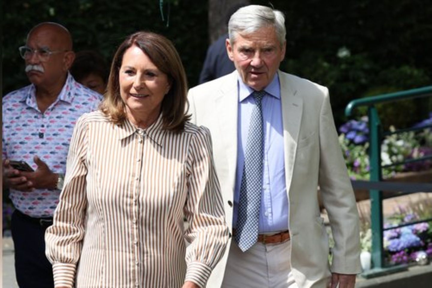 Carole und Michael Middleton: In Wimbledon begeistern sie mit ihren ...