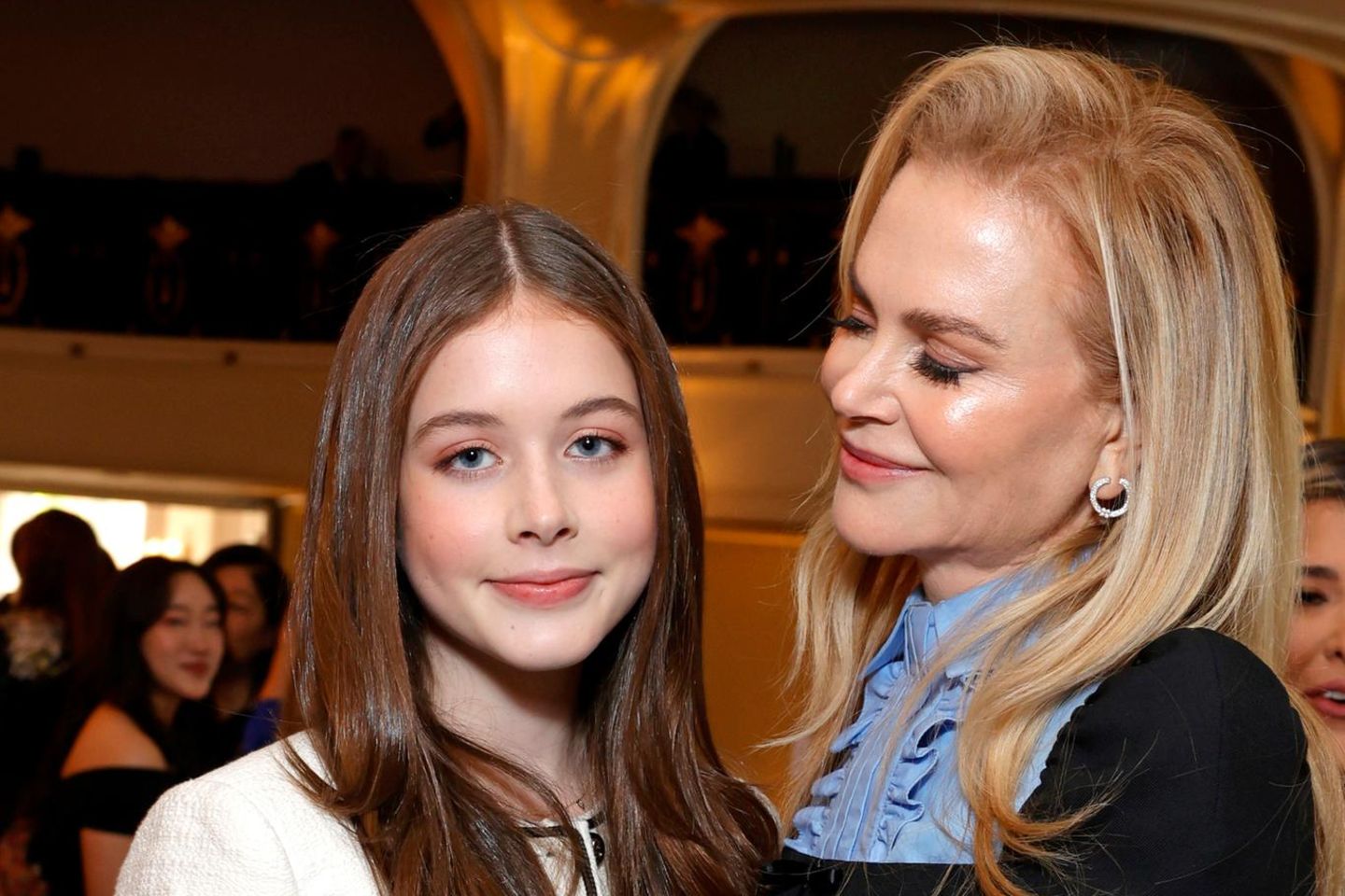 Nicole Kidman: Gemeinsam mit Tochter Faith glänzt sie bei Modeljob ...