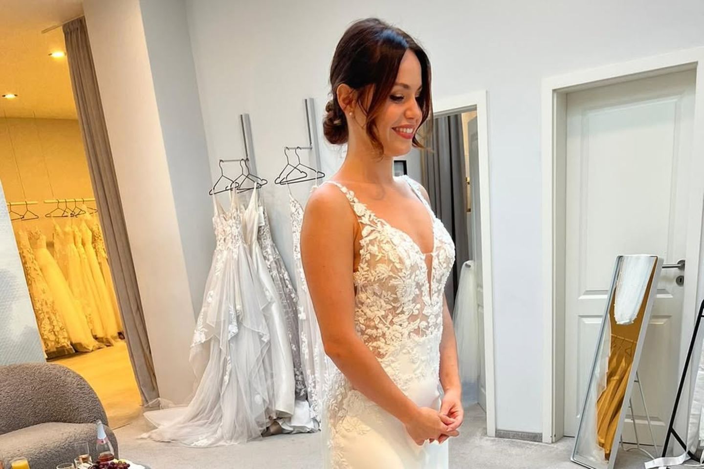 Christina Hänni: Zweite Hochzeit? Sie zeigt sich im Brautkleid | GALA.de