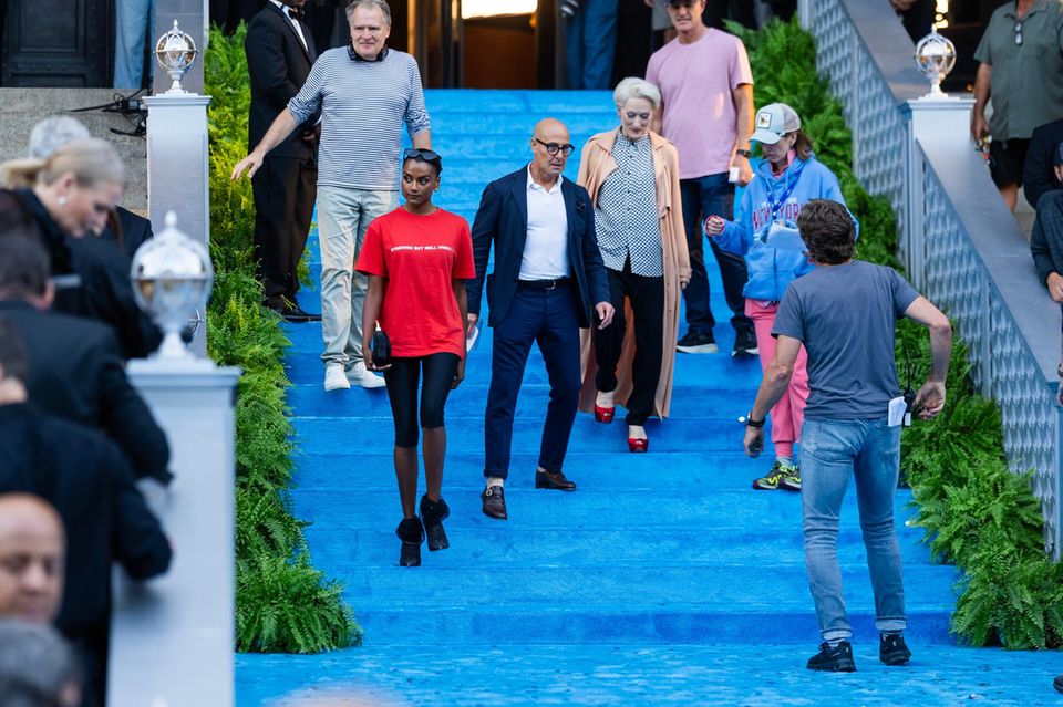 Anne Hathaway: Düstere Stimmung am Set von "Der Teufel trägt Prada 2 ...