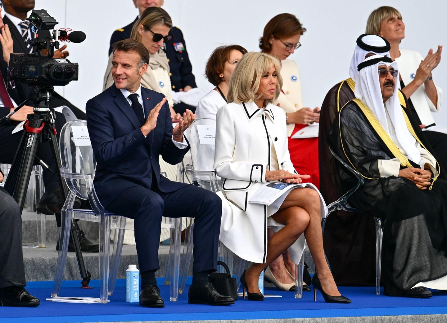 Brigitte Macron: Hier beweist sie ihr Gespür für modische Diplomatie ...