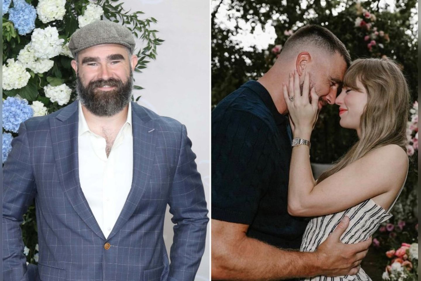 Verlobung von Taylor Swift und Travis Kelce: Glückwünsche von Bruder ...