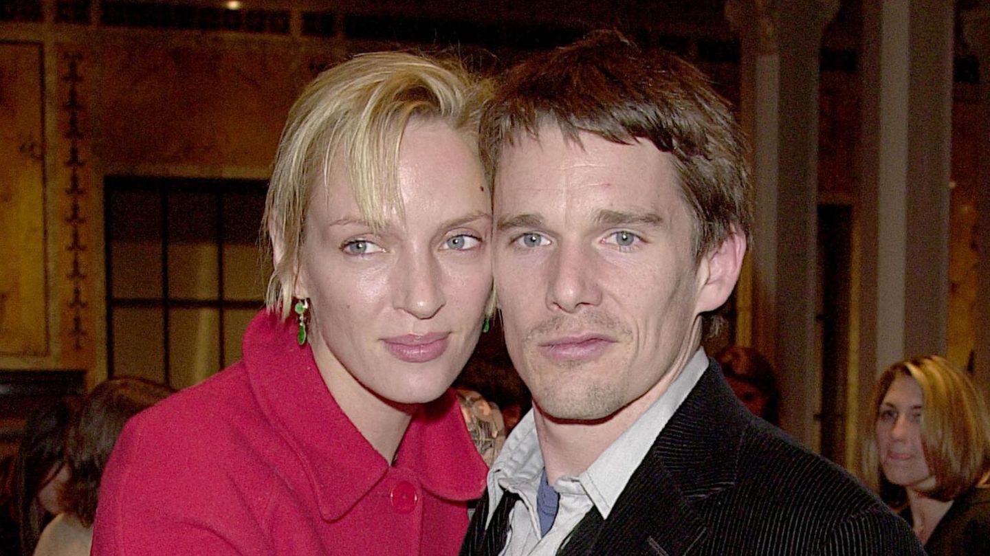 Ethan Hawke: "Demütigend!" Ernste Worte über Scheidung von Uma Thurman ...