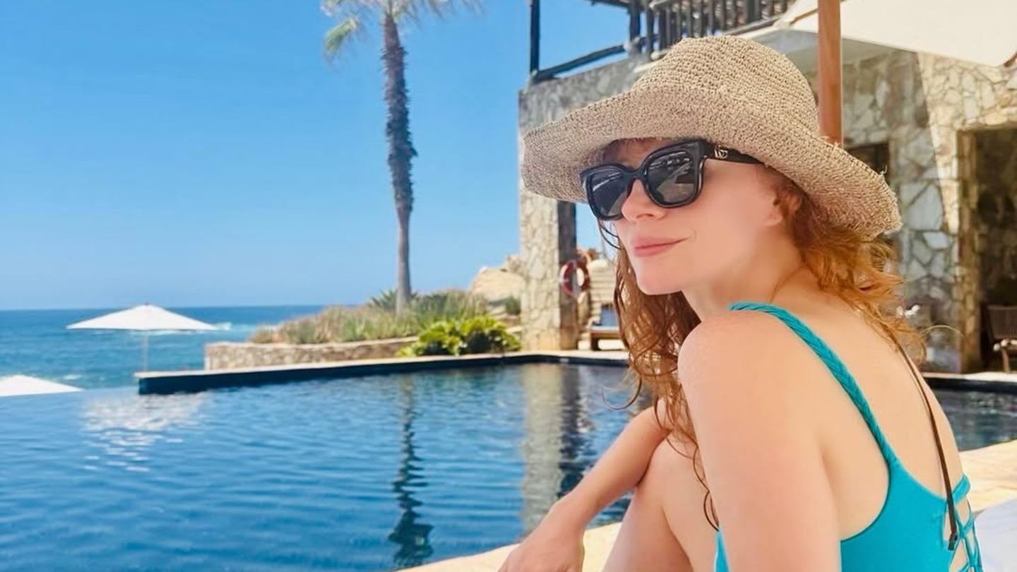 Jessica Chastain: Ein perfekter Pooltag inmitten des Pressewirbels ...