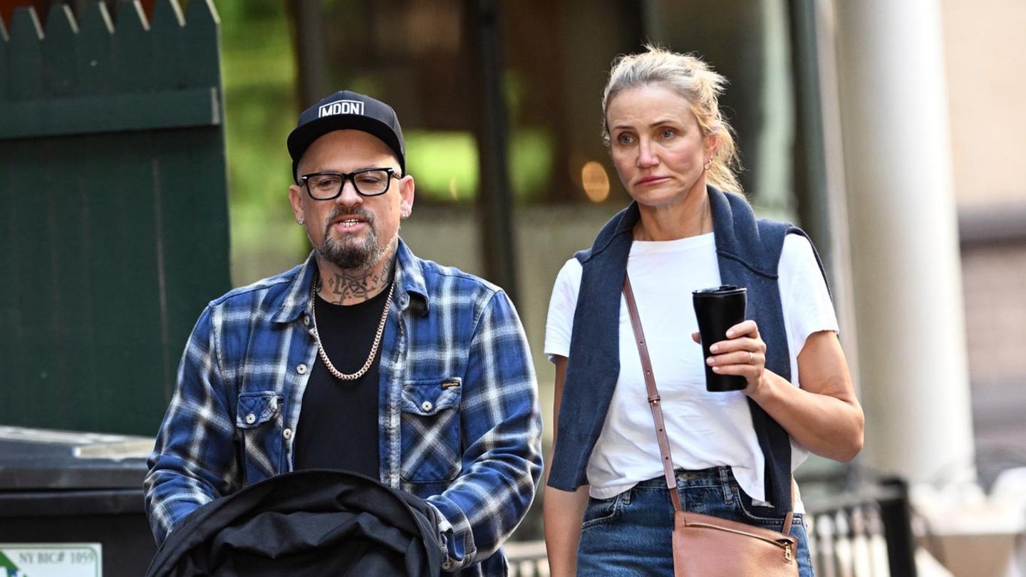 Cameron Diaz: Ernste Mienen! Angespannte Stimmung bei Familienausflug ...