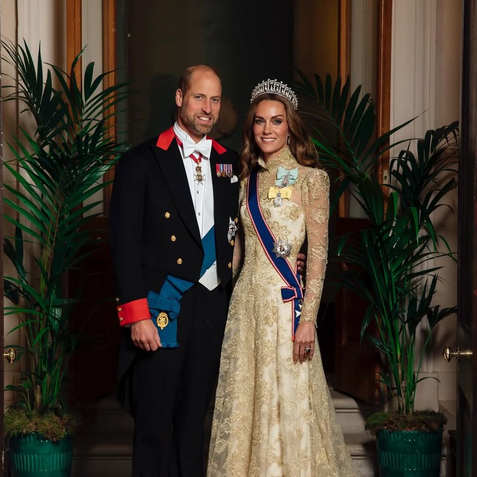 Prinz William: Ernste Blicke! Angebliche Affäre Rose Hanbury kam zur ...