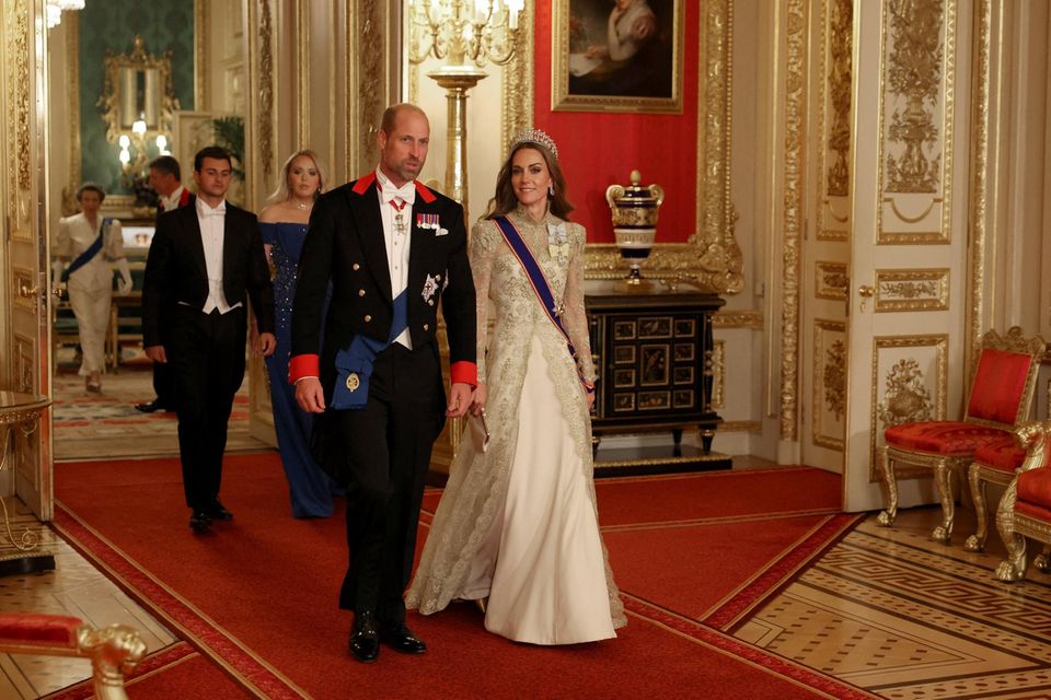 Kate und William feiern mit den Trumps: Der prunkvolle Staatsbesuch in ...
