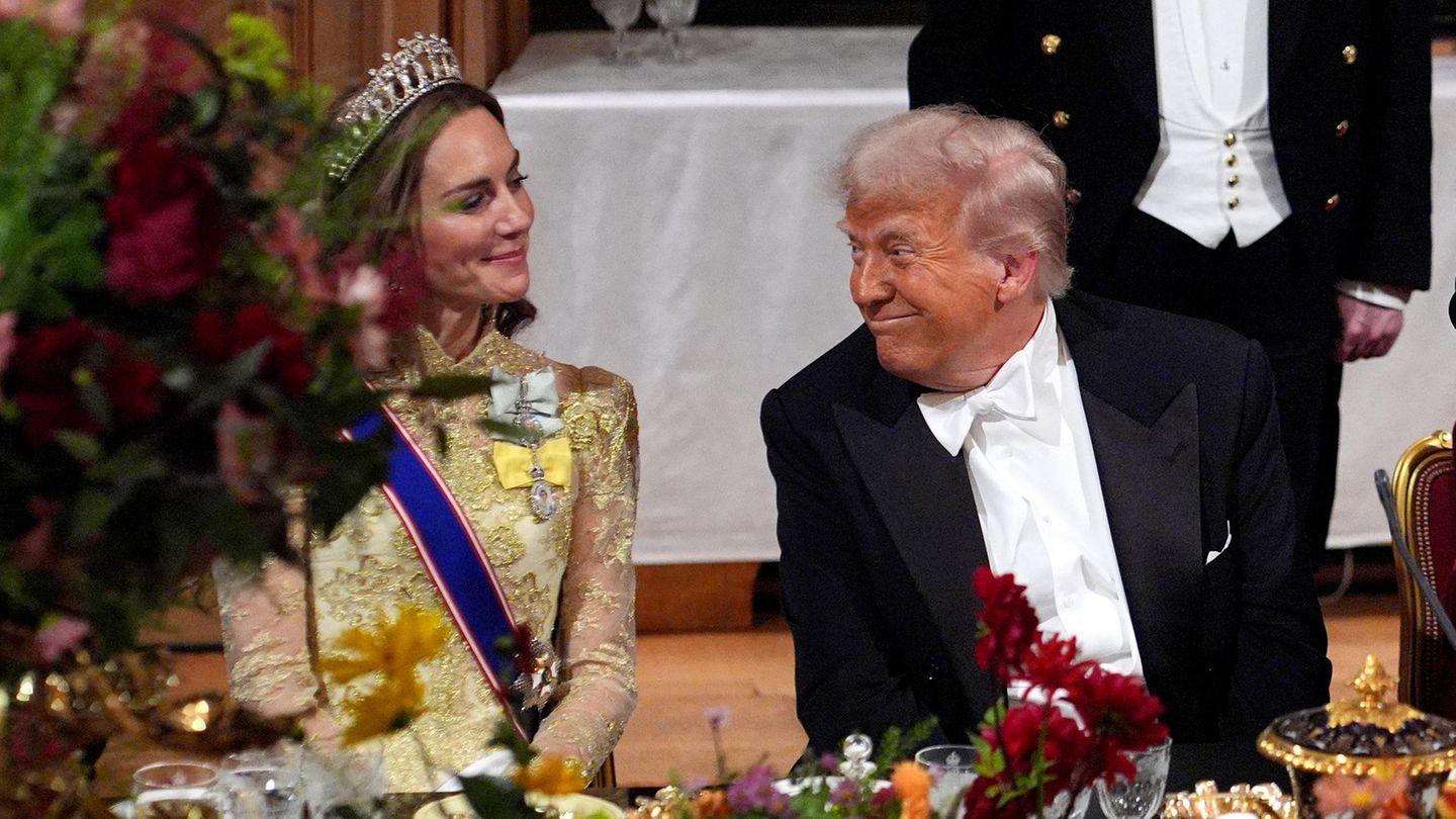 Kate und William feiern mit den Trumps: Der prunkvolle Staatsbesuch in ...