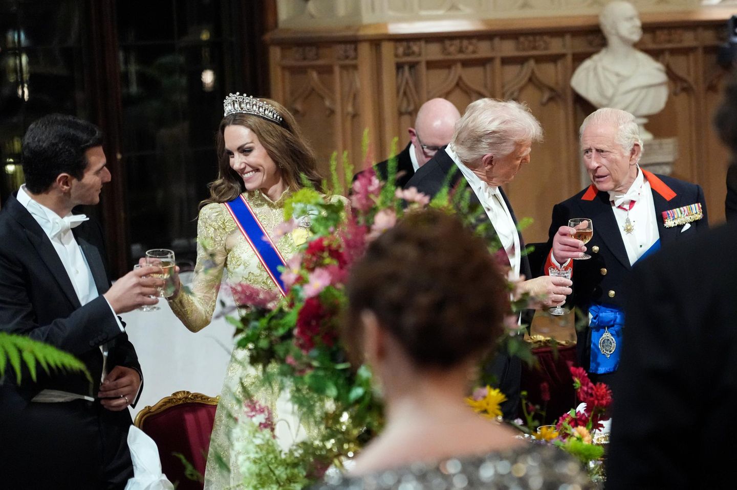 Princess of Wales + Co.: 4 Storys hinter den Tiaren beim Staatsbankett ...