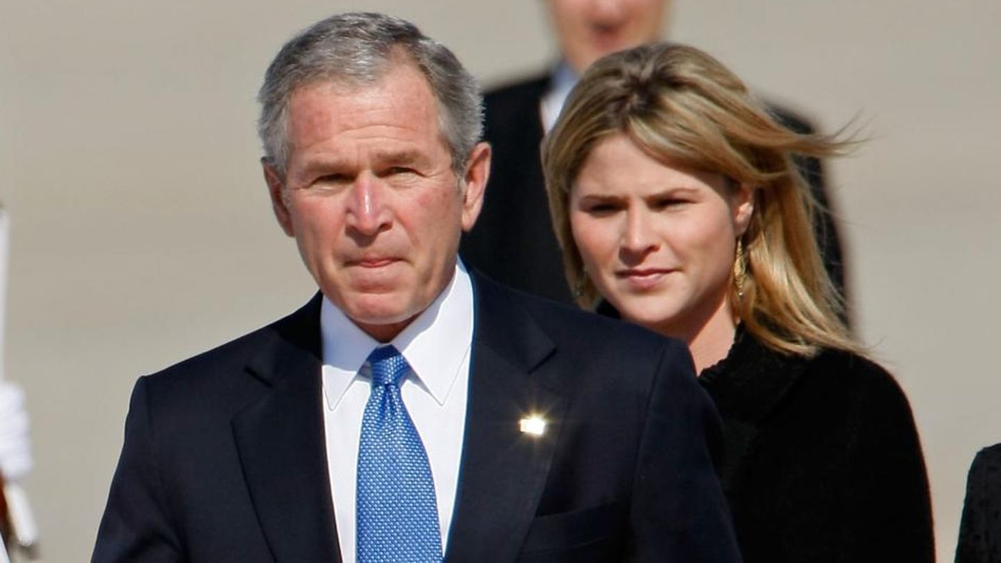 Jenna Bush Hager enthüllt heftigen Streit mit Vater George W. Bush ...