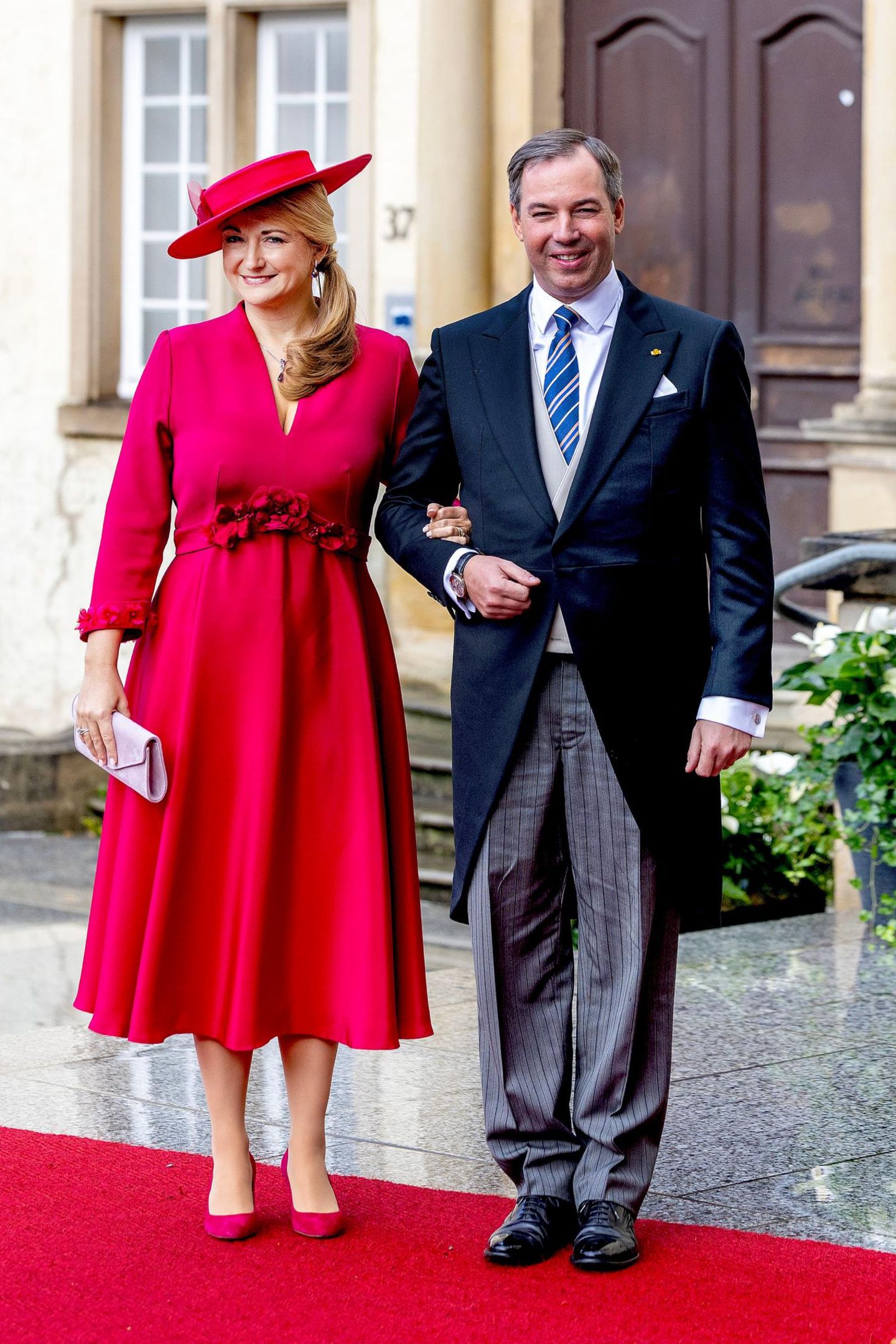 Stéphanie von Luxemburg: Stilsicherer Antrittsbesuch in Deutschland ...