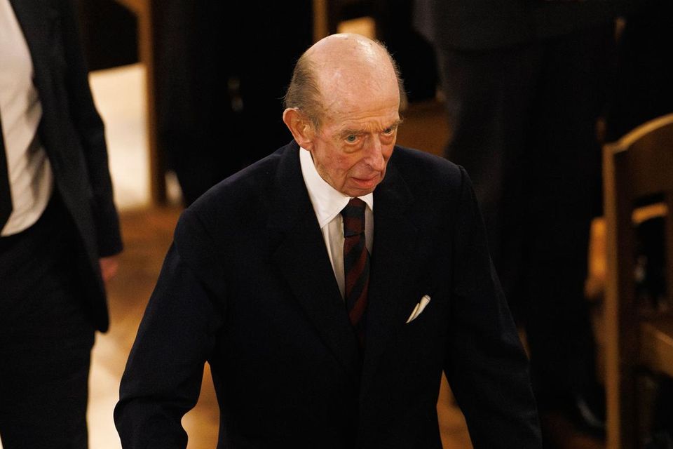 Edward, Herzog von Kent: Nach Tod seiner Frau nimmt er an weiterer ...