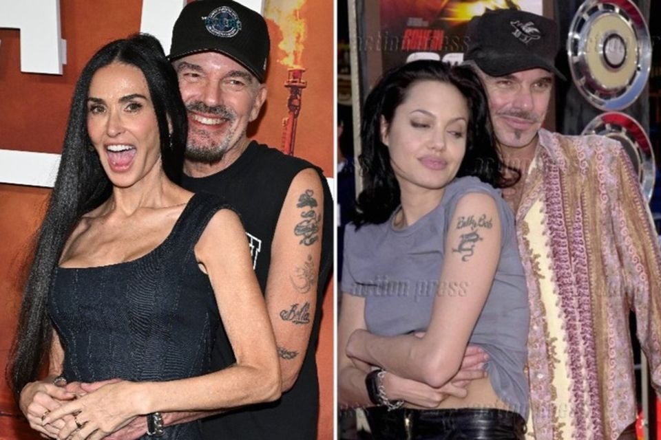 So zeigte er sich mit Ex-Frau Angelina Jolie: Billy Bob Thornton ...
