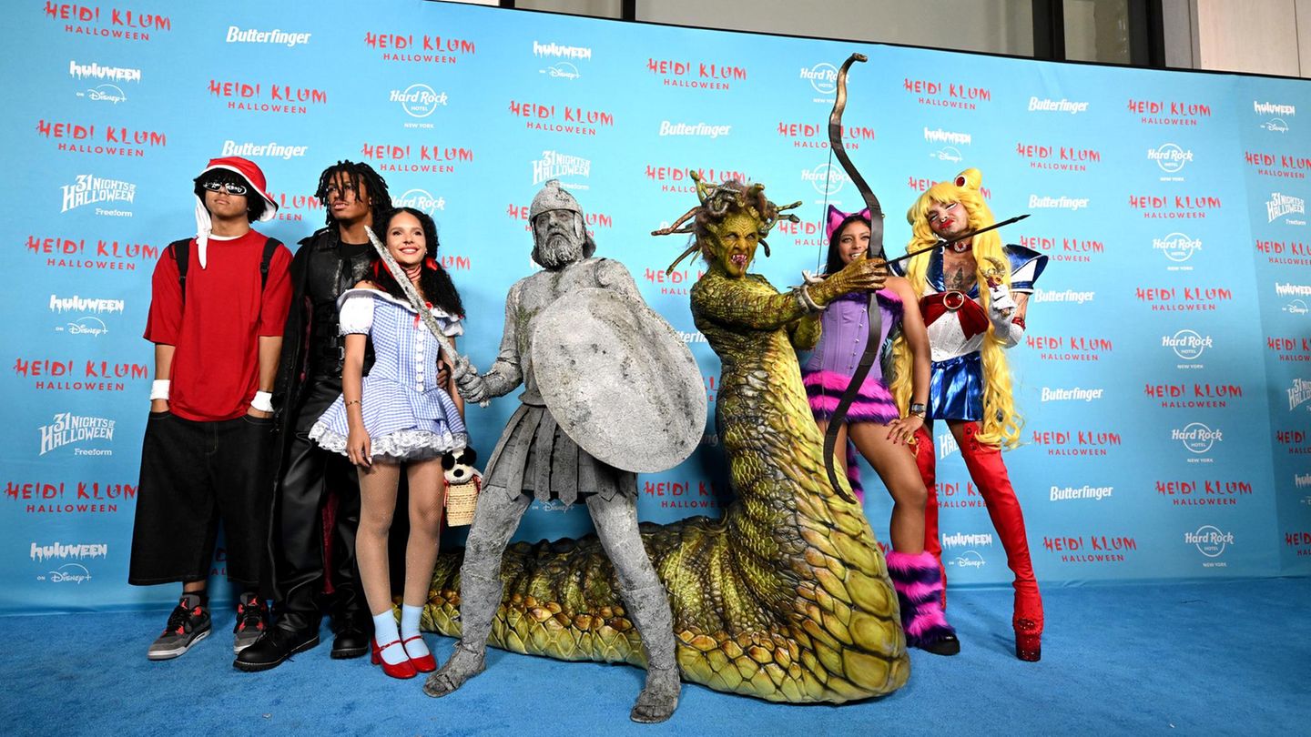 Halloween-Party von Heidi Klum: Schauriger Familienauftritt mit ihren ...