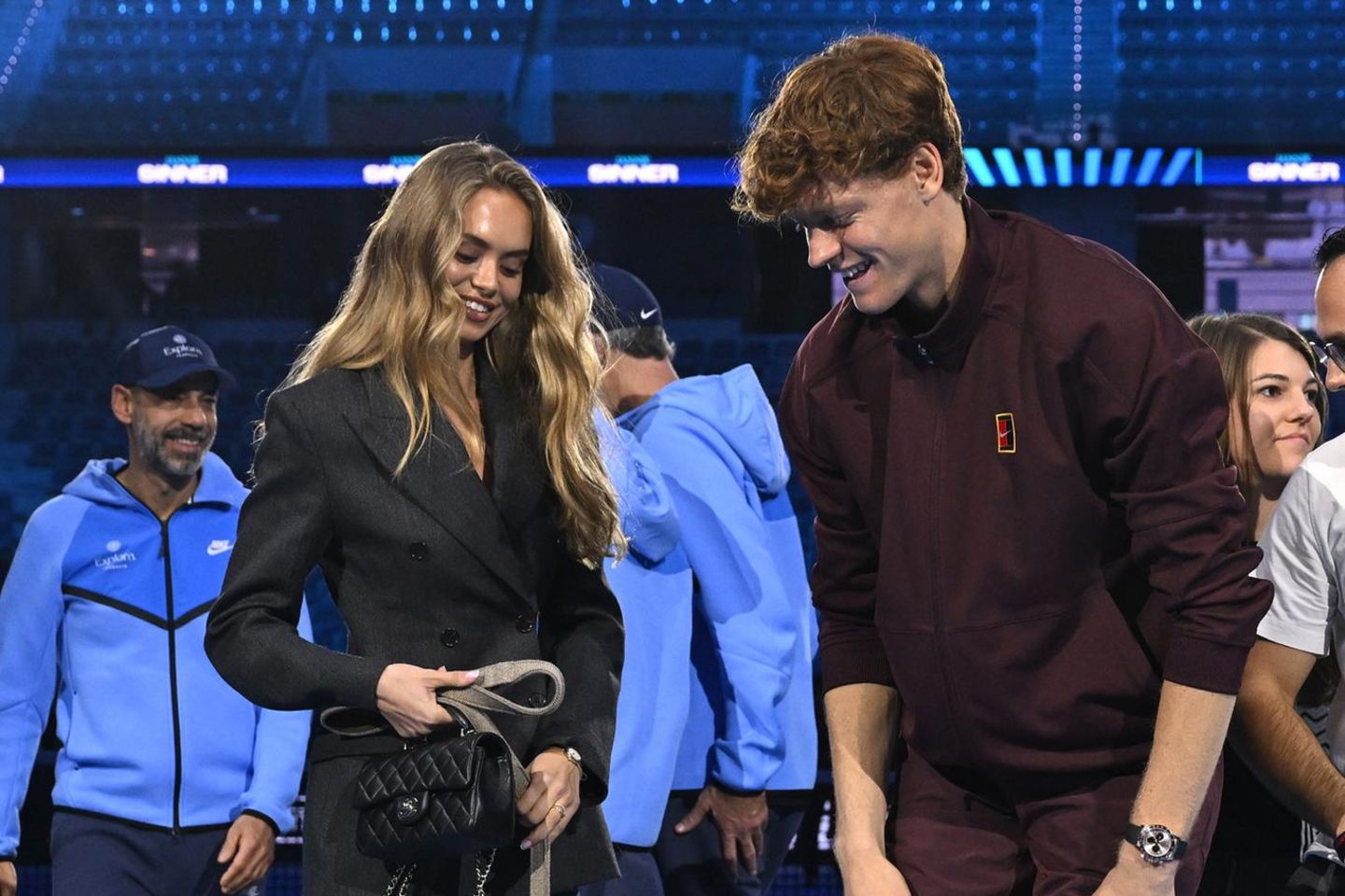 Laila Hasanovic + Jannik Sinner: Diese Bilder sagen mehr als tausend Worte