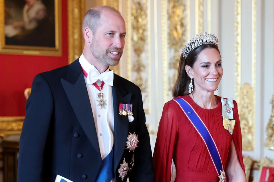 Princess of Wales: William und Kate präsentieren erstmals neues Wappen ...