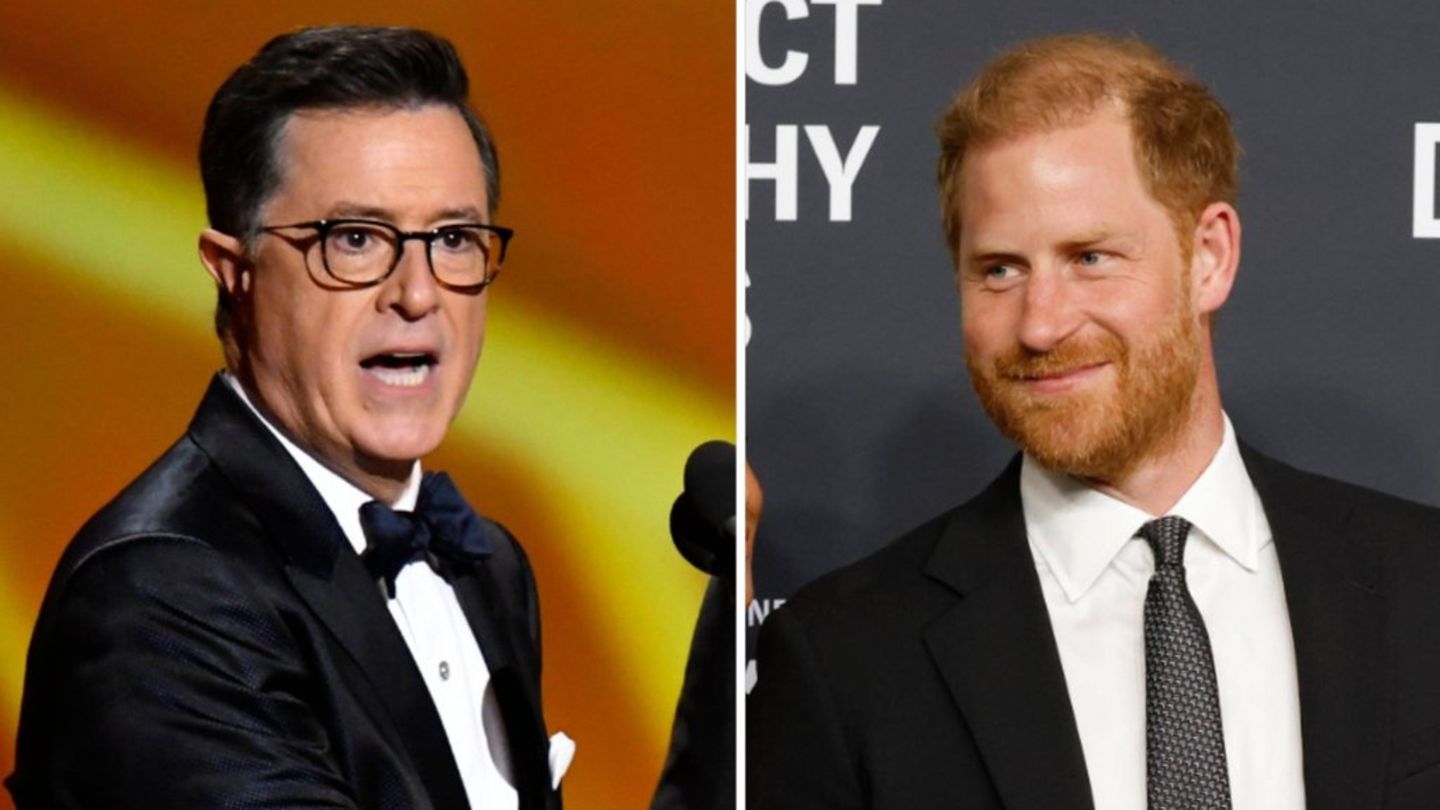 Witziger oder peinlicher Prinz Harry?: Royal zu Gast bei Stephen ...