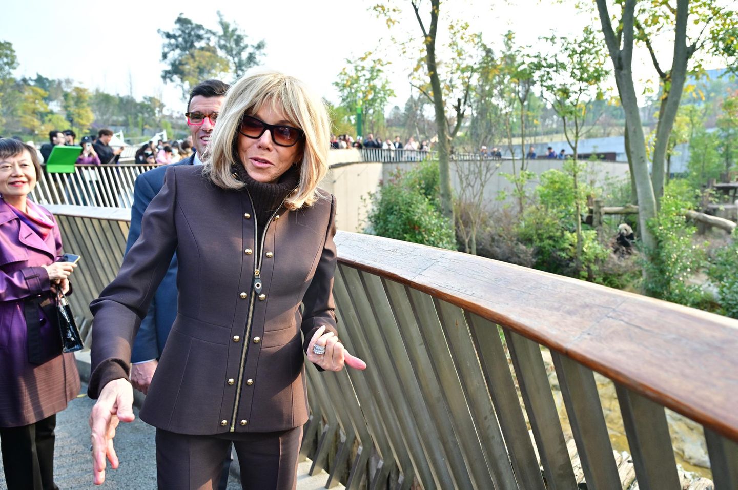 Brigitte Macron: Hier beweist sie ihr Gespür für modische Diplomatie ...