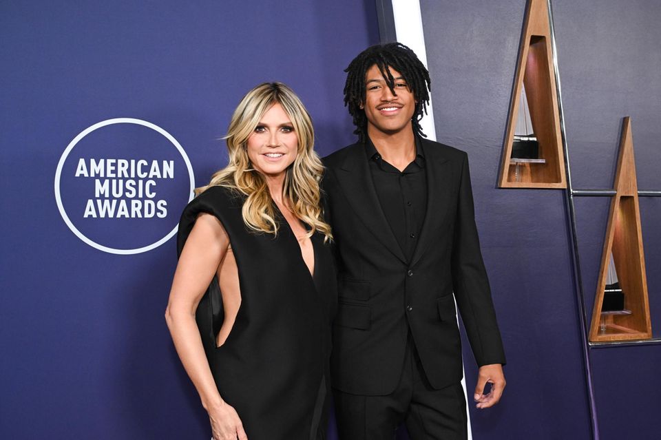 Premiere! Heidi Klum posiert mit Sohn Henry für einen ganz besonderen ...