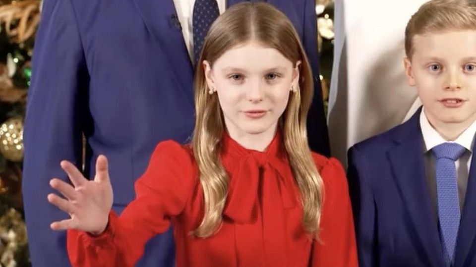 Prinzessin Gabriella: Sichtliche Veränderung bei Neujahrsgruß! DAS ...