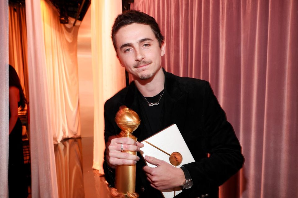 Timothée Chalamet gewinnt bei Golden Globes: Er dankt Kylie mit wenigen ...