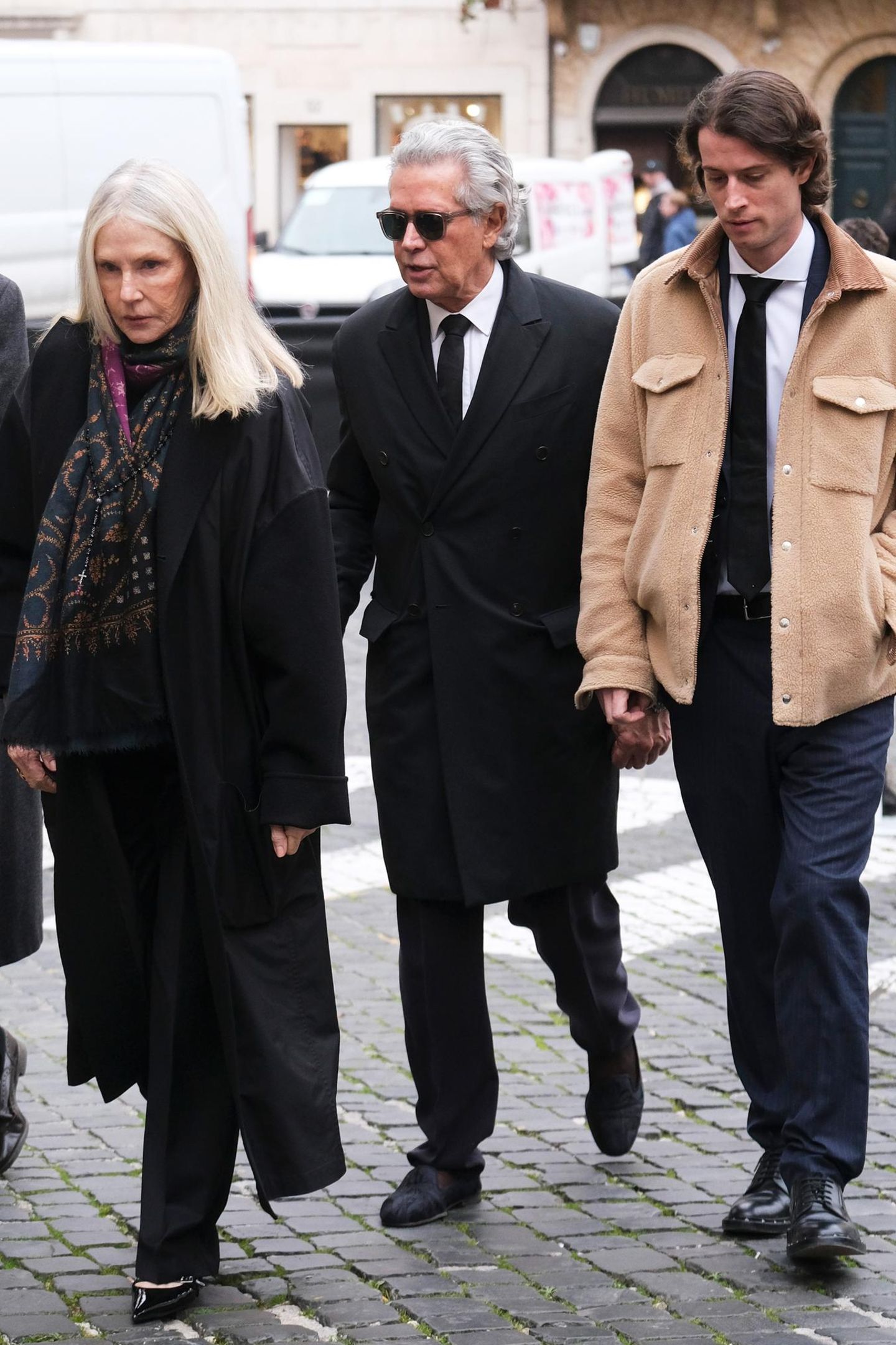 Valentino Garavani (†): Die bewegenden Bilder seiner letzten Reise ...